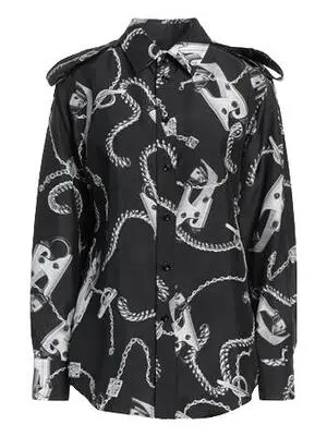 Burberry Silk Shirt - Black