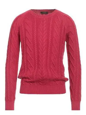 MOORER Cashmere Cable-knit Sweater - Red