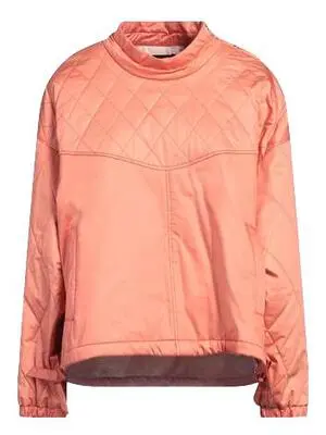 Isabel Marant Casual Woven Quilted Jacket - Salmon Pink