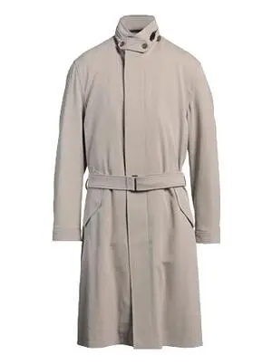 Giorgio Armani Belted Virgin Wool Coat - Beige