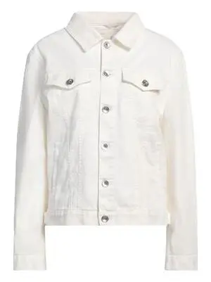Brunello Cucinelli Denim Trucker Jacket - White