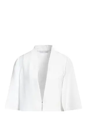 CARACTÈRE Crepe Cape - White