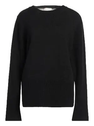 COMPAGNIA ITALIANA Wool Two-tone Sweater - Black