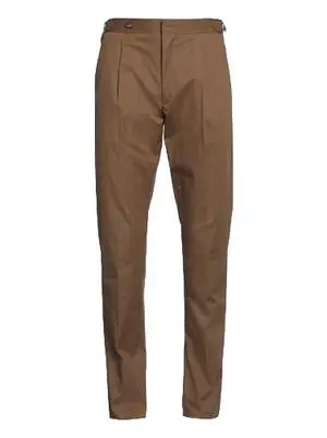 MOORER Tapered Leg Trousers - Beige