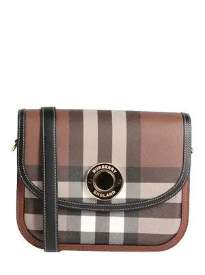 BURBERRY BURBERRY Leather Flap Crossbody Bag