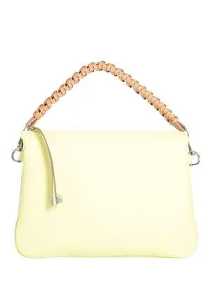 GIANNI CHIARINI Leather Handbag With Detachable Straps - Yellow