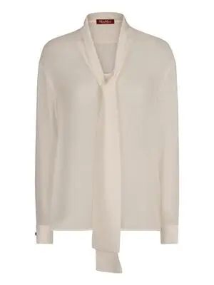MAX MARA STUDIO Crotone Silk Blouse