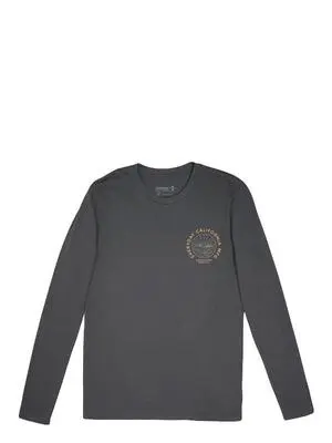 EVERYDAY CALIFORNIA Ponto Long Sleeve Tee - Dark Grey