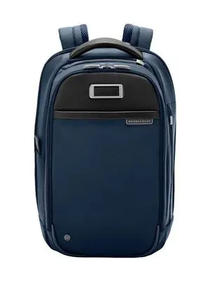 Briggs & Riley Work Slim Backpack Navy