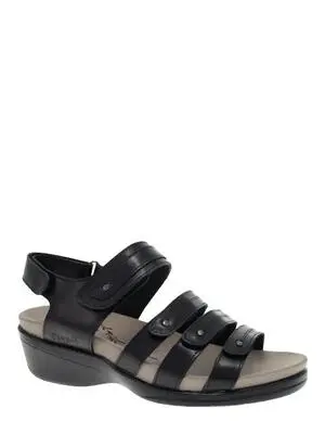PROPET Ainsley Wedge Sandals - Black