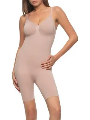 Felina Felina Sculpting Romper Rose Tan