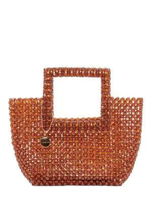 Dolce Vita Dolce Vita Marel Beaded Tote Amber