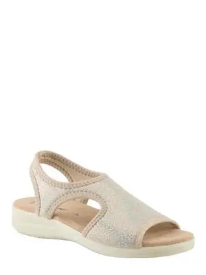 SPRING STEP SHOES Nyaman Slingback Sandal - Gold