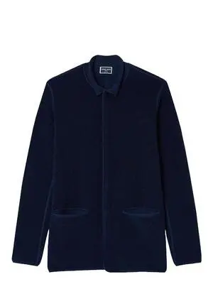 Giorgio Armani Single-breasted Cashmere-blend Jacket - Navy