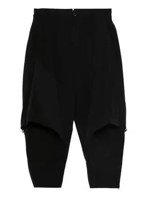 SONGZIO Dart Detailing Trousers - Black