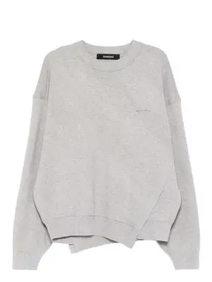 SONGZIO Poetry Embroidered Jumper - Grey