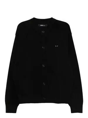 SONGZIO Emblem Cardigan - Black