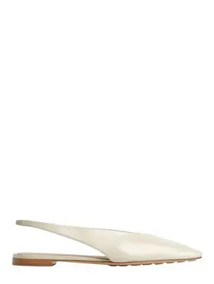 BOTTEGA  VENETA Sofia Slingback Ballerina - Sea Salt