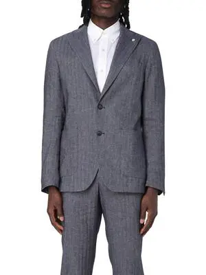 MANUEL RITZ Tailored Blazer - Blue