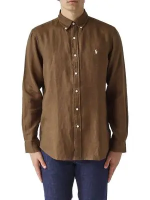 Polo Ralph Lauren Shirt Men Camel