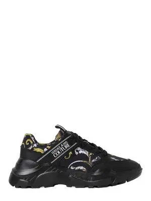 Versace Low Top Sneakers - Black