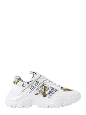 Versace Low Top Sneakers - White