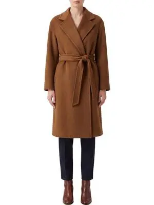Max Mara Coat Leather