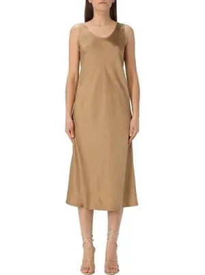 Max Mara Sleeveless Midi Dress - Camel