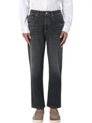 Brunello Cucinelli Brunello Cucinelli Straight Leg Jeans Grey