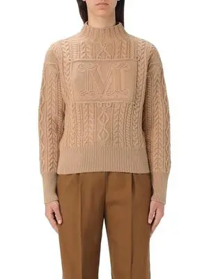 Max Mara Cable Knit Sweater - Camel