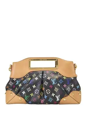 LOUIS VUITTON Louis Vuitton Takashi Murakami X Monogram Multicolore Judy MM Black