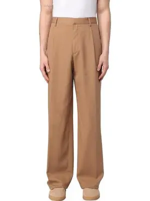 LARDINI Tailored Wide Leg Trousers - Brown