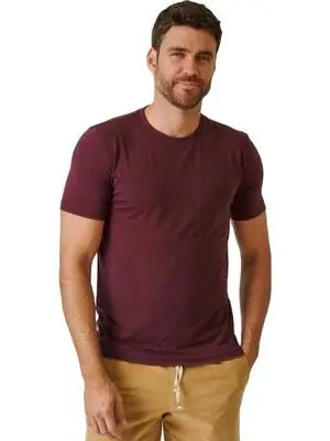 LEISURE LAB Everyday T-shirt - Maroon