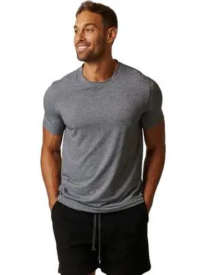 LEISURE LAB Everyday T-shirt Stone