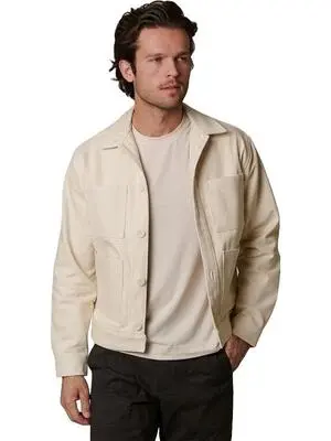 LEISURE LAB LEISURE LAB Ranch Cotton Jacket Driftwood