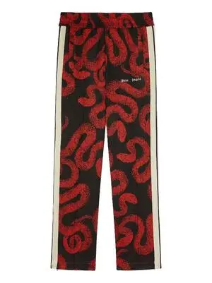 Palm Angels Lunar New Year Snake Track Pants - Red/black