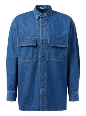 Auralee Denim Shirt - Blue