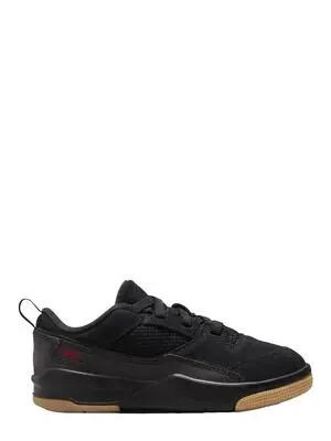 JORDAN Flight Court - Black/gum Medium Brown/varsity Red
