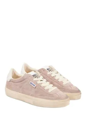 GOLDEN GOOSE Soul Star Suede Sneakers - Pink