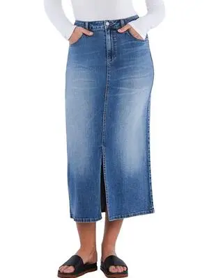 WASH LAB DENIM Cottage Skirt - Cottage Denim