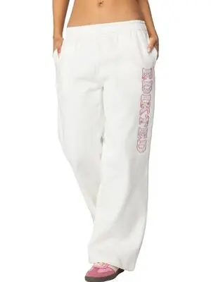 EDIKTED EDIKTED Mili Logo Sweatpants