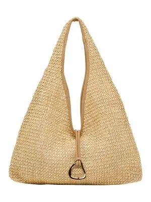 Dolce Vita Missie Raffia Shoulder Bag - Natural