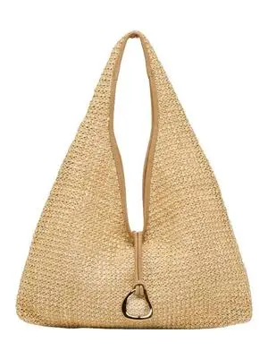 Dolce Vita Missie Raffia Shoulder Bag - Natural