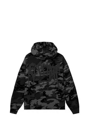 REVENGE Xxxtentacion Kill Cropped Hoodie - Black Camo/3m