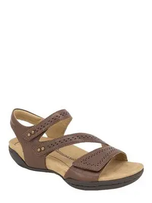 Jambu Makayla Casual Flat Sandal - Brown