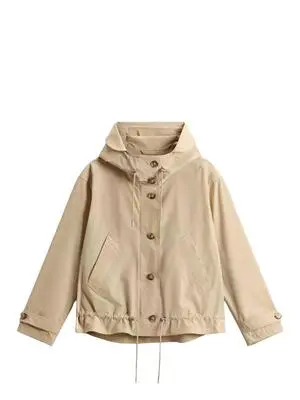 Woolrich Short Parka - Neutrals