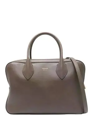 FERRAGAMO Leather Tote Bag - Brown
