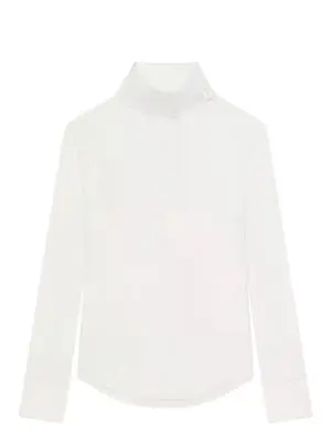 COURREGES Scarf-detail Blouse - White