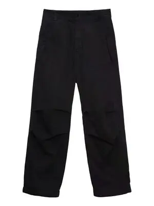 MSGM Wide-leg Trousers - Black