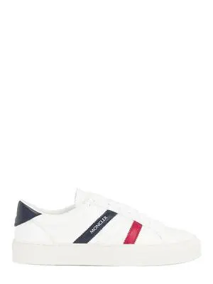 Moncler Moncler Monaco 2 Low Top Sneakers Brilliant White